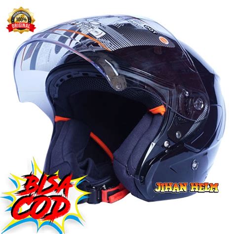 Jual Helm Helm Ink Helm Ink Dynamic Black Metalic Terlaris Shopee Indonesia