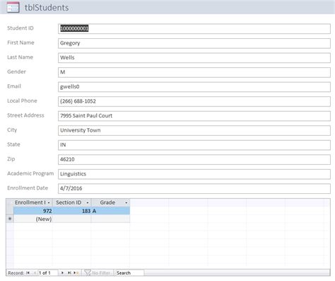 Planning The Design Of A Form Iu Only Files Access 2016 Designing