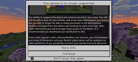 Why Is My Device Not Supported Rminecraft