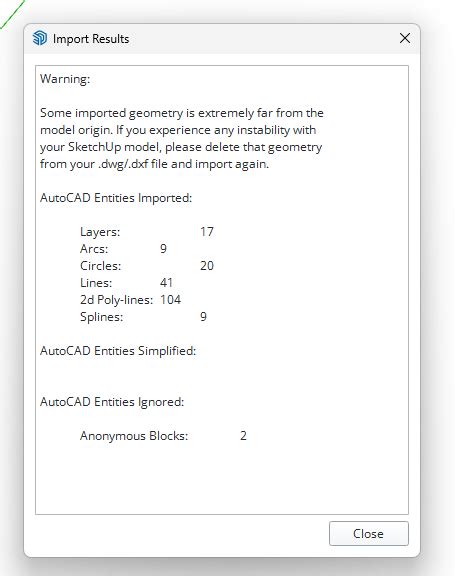 Sketchup Crashes When Importing Dwg Sketchup Sketchup Community