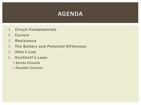 PPT Electric Circuits PowerPoint Presentation Free Download ID