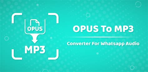 convert opus to mp3 tech soft core