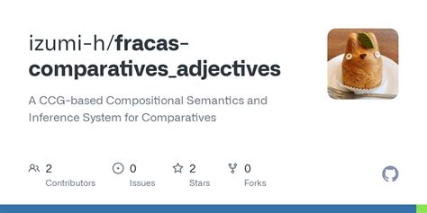 Github Izumi Hfracas Comparativesadjectives A Ccg Based