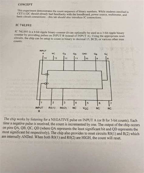 solved 4 bit binary count in the first part of the lab we