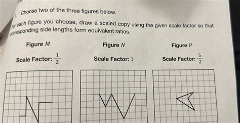 [answered] choose two of the three figures below for each figure you