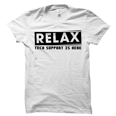 Tech Support Shirt Tech Support T Tech Support T Shirt Funny Tech