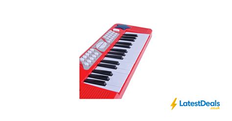 Chad Valley Electronic Keyboard Red £8 At Argos