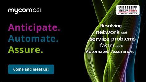 Mycom Osi On Linkedin Telecom Review Leaders Summit 2023 Mycom Osi
