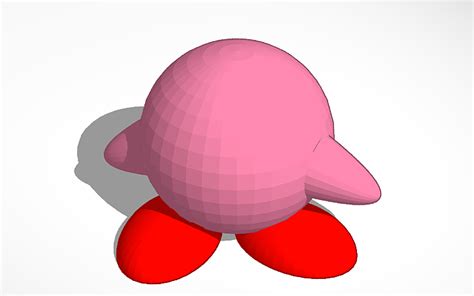 3d Design Kirby Tinkercad