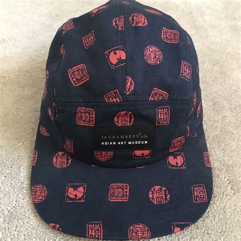Wu Tang Clan Wu Tang Hat 5 Panel Cap 36 Chambers Asian Art Museum Rza Grailed