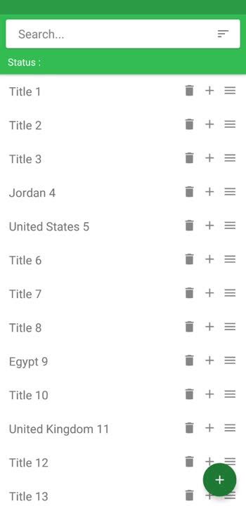 Khaled Mohammad On Linkedin Master Recyclerview With This Simple Project Addremove Item In