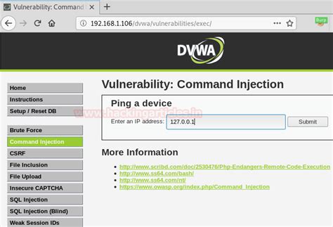 Command Injection to Meterpreter using Commix - Hacking Articles