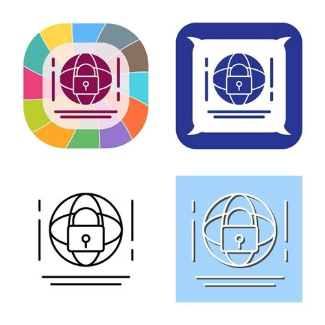 Internet Security Vector Icon 34410089 Vector Art At Vecteezy