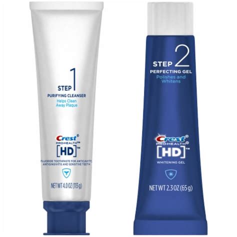 Crest Pro Health Hd Daily Two Step Toothpaste System 63 Oz Kroger