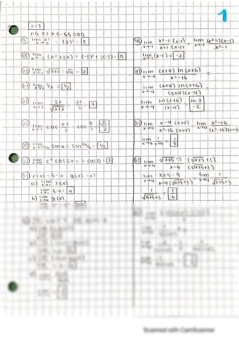 SOLUTION Evaluating Limits Analytically Practice Problems Studypool