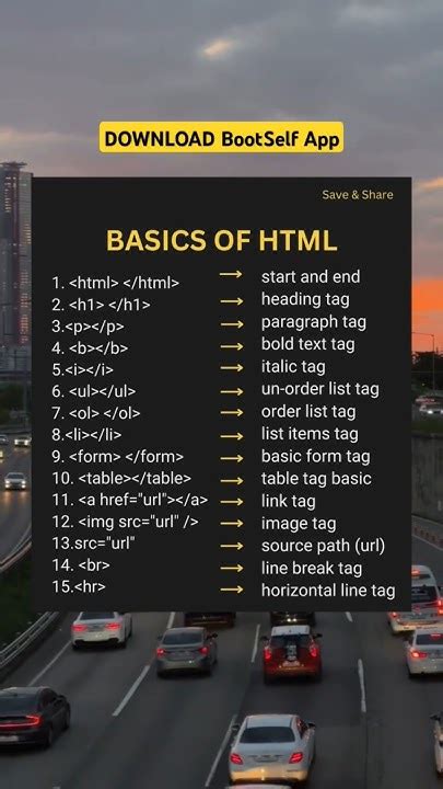 Html Basics Shortsfeed Shortsvideo Bootself Programming Ai Coding Youtube