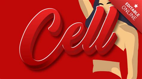 Cell Text Effect Generator