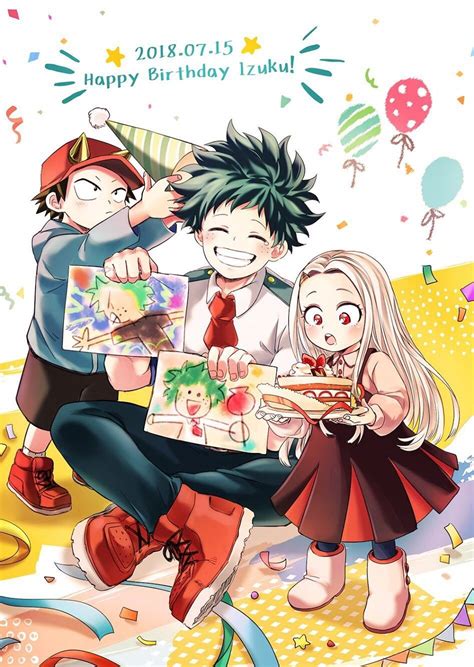 Midoriya Izuku Eri Kouta Boku No Hero Academia Bnha Mha Izuku