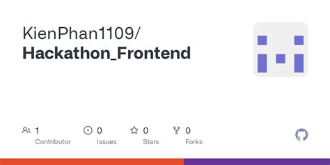 Github Kienphan1109hackathonfrontend