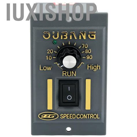 Iuxishop Speed Controller Ac Control Switch Regulator 1 Row 6 Pin Cw Ccw Rotation Accessory