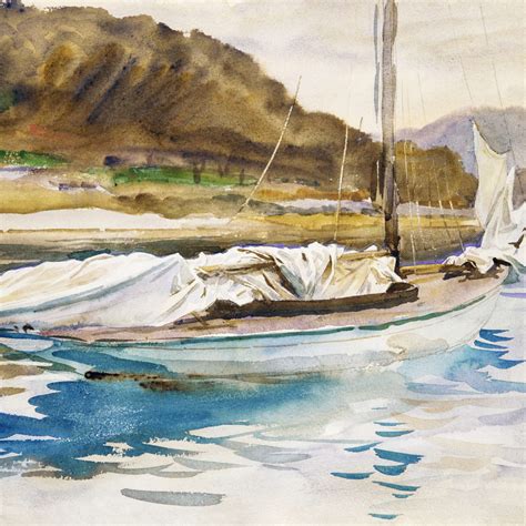 John Singer Sargent Watercolors Beach