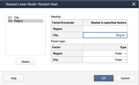522 Nested Model In Minitab Statistics Libretexts