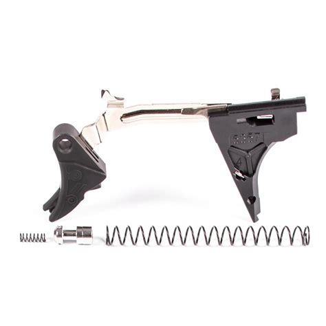 ZEV PRO TRIGGER 9MM CURVED FACE UPGRADE DROP IN KIT FOR GLOCK 4TH GEN W BLACK SAFETY Great