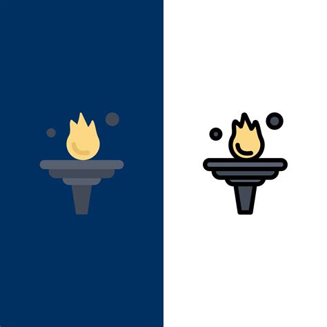 Career Education Motivation Training Icons Flat And Line Filled Icon