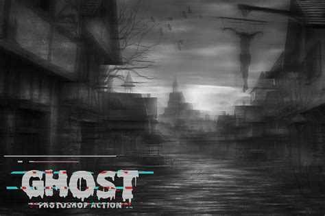 Ghost Photoshop Action Photoshop Actions Photoshop Background Images