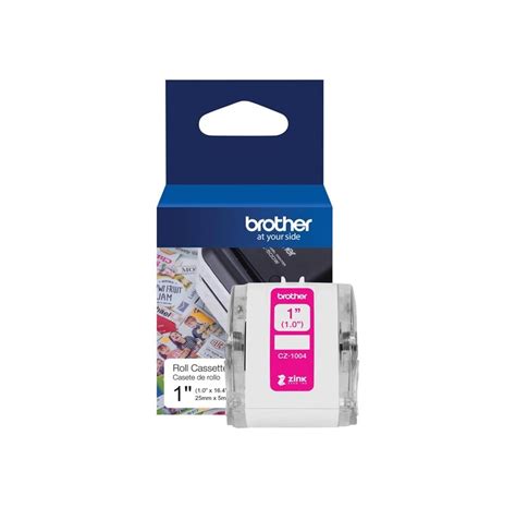 Brother Cz 1004 Continuous Labels 1 Rolls Roll 254 Cm X 5 M