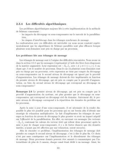 Algorithme Exécuté