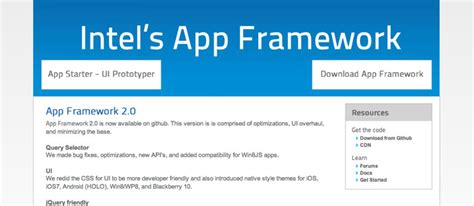 8 Mobile Framework Per La Creazione Di Applicazioni In Html5 Css E