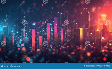 Bar Graphmastering Data Visualization With Bar Graphs Stock Image