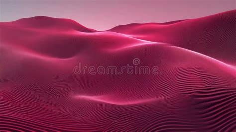 Abstract Gradient Particle Waves Seamlessly Flowing With Soft Purple
