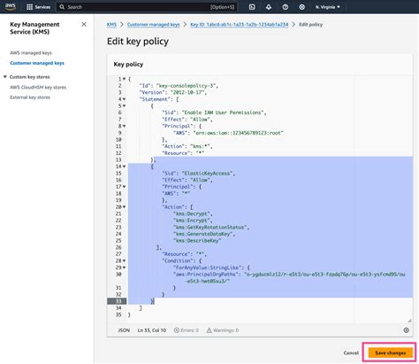 encryption at rest in elastic cloud bring your own key with aws kms elastic blog