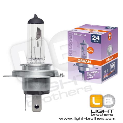 หลอดไฟหนารถยนต Osram ขว H V V Light brothers