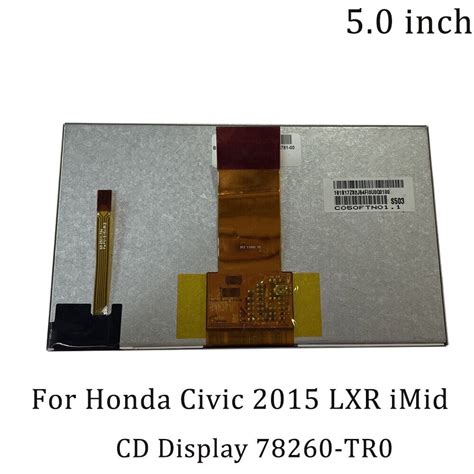 Lcd Display Gps Navigation For Honda Civic 2015 Lxr Imid Lcd Display