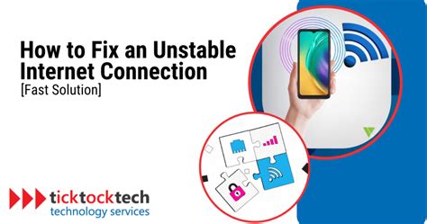 How To Fix An Unstable Internet Connection Fast Solution Computer Repair Ticktocktech