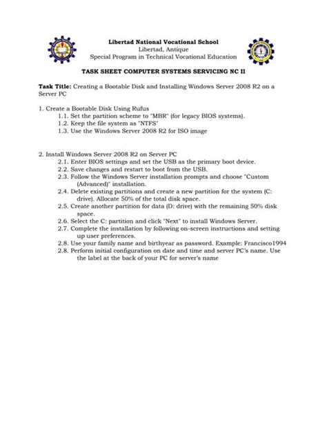 Creating Bootable Disk And Installing Windows Server 2008docx