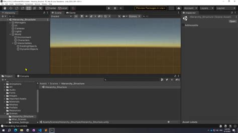 Sop Game Project Hierarchy Project Hierarchy 04 Revising Intro Video Scene Hierarchy On Vimeo