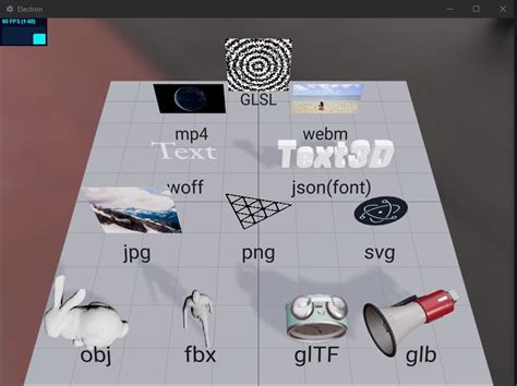 [electron] Vite Electron React Three Js 2 静的アセット・シェーダーファイルの読み込み