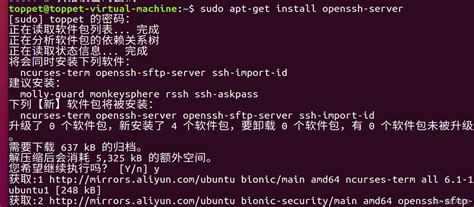安装 ssh 软件 安装sshd apt csdn博客