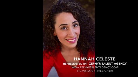 Hannah Celeste Voice Reel Youtube