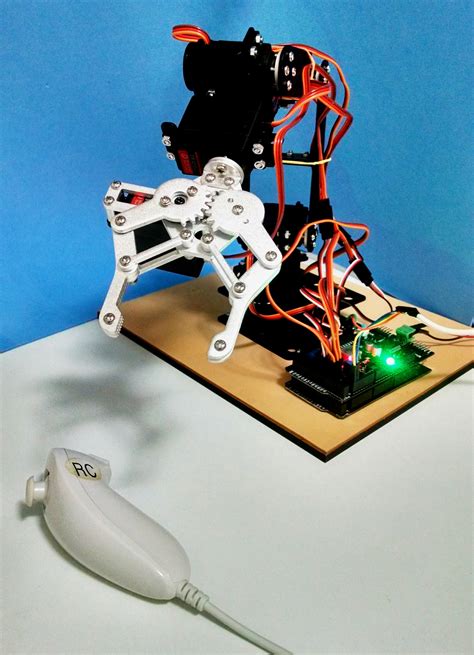 Gallery | Nunchuk Controlled Robotic Arm (with Arduino) | Hackaday.io
