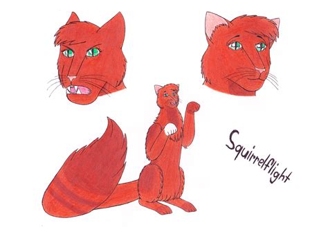 Warrior Cats Squirrelflight By Maskedlady710 On Deviantart