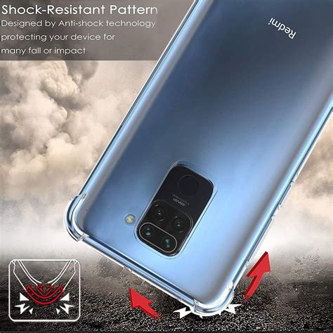 Shock Case Xiaomi Redmi Note Transparant Phone Factory