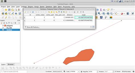 Geometry Calculating Polygons Length Along A Line Geographic