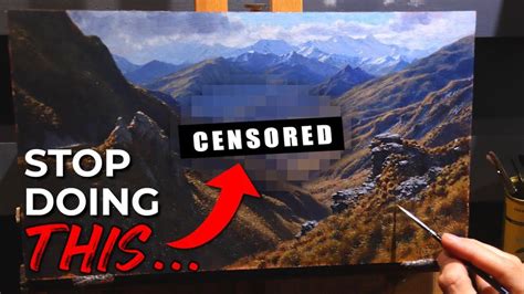 How To Create DEPTH In A Painting Landscapes In Oils