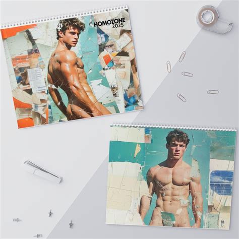 Naked Men Calendars Etsy