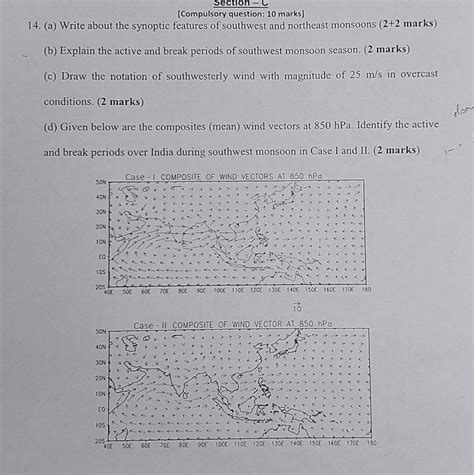 Solved Section Compulsory Question Marks A Chegg